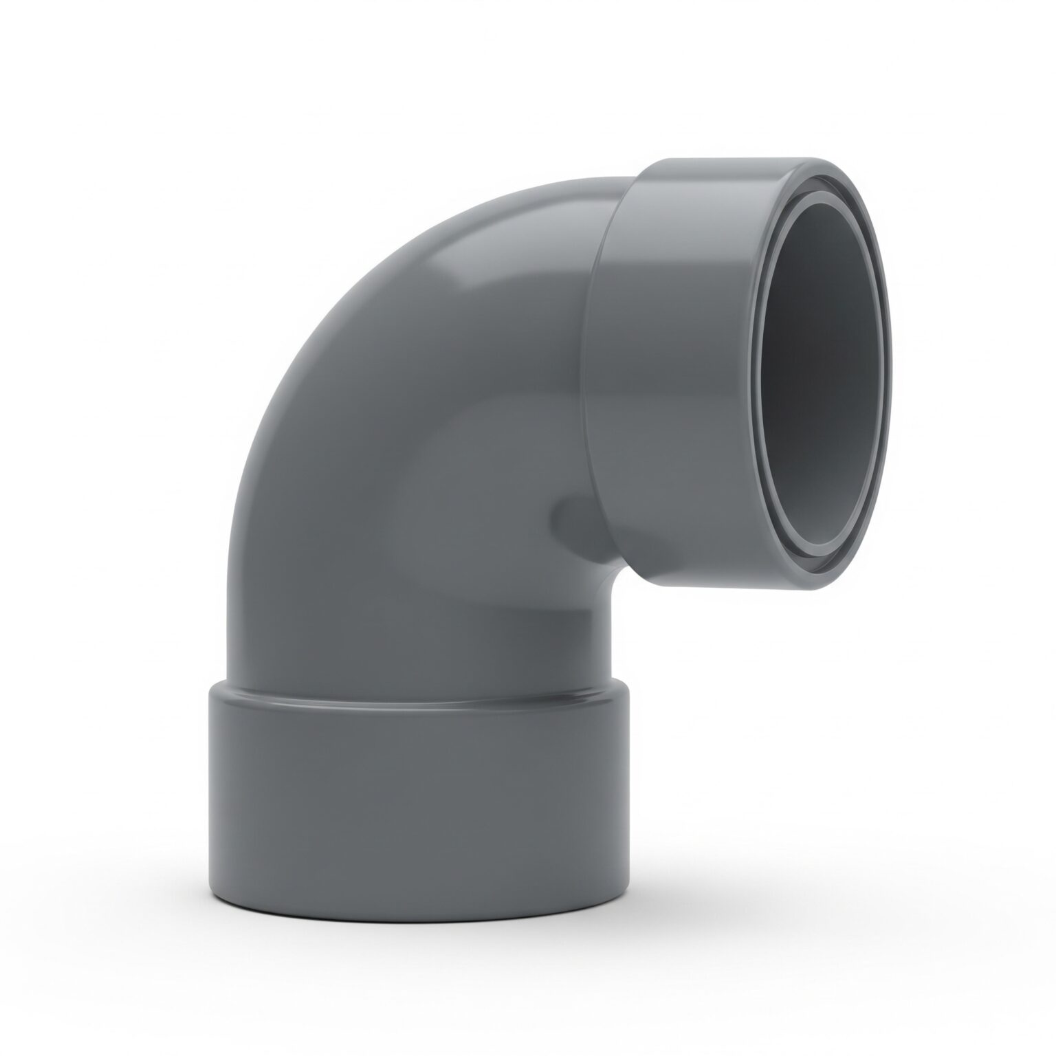 Codo PVC 110 mm 67º M-H Gris | MarketPlastics